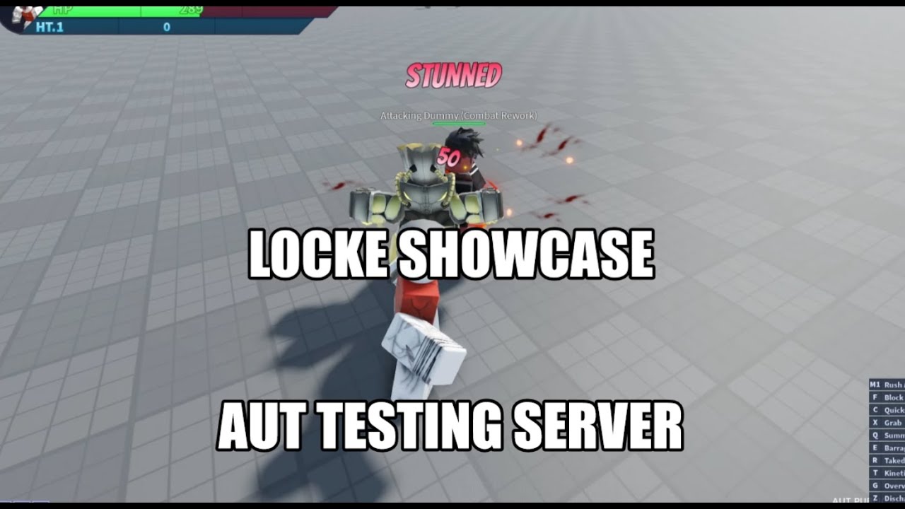 Locke Showcase (AUT Testing Server) - YouTube