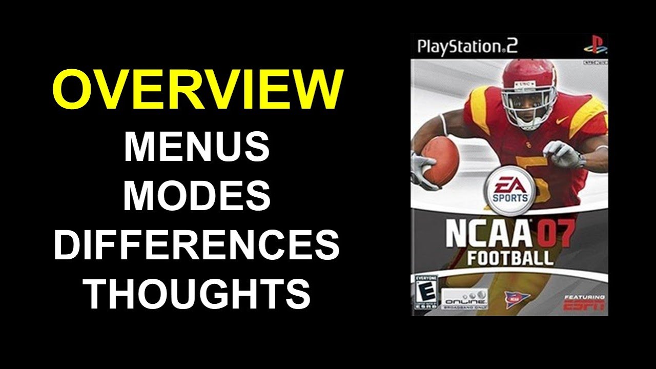NCAA Football 07 Overview (PS2) - YouTube