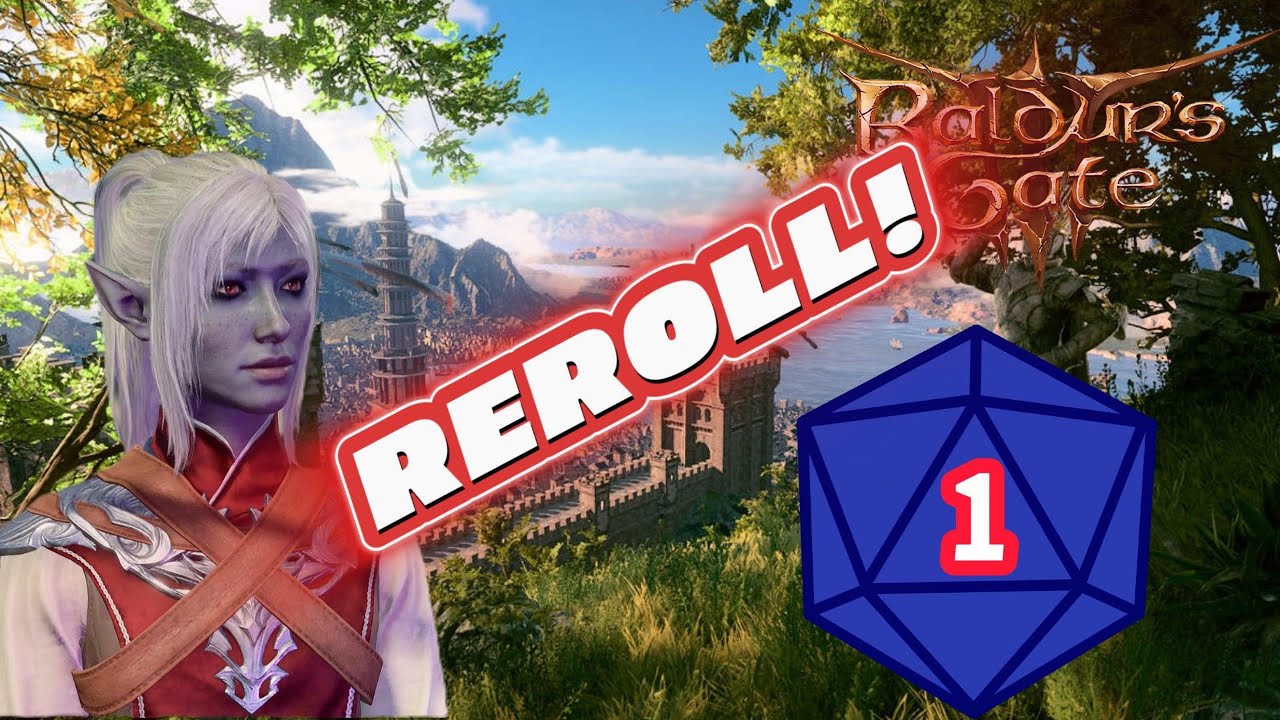 REROLL THE DICE! | Baldur's Gate 3 - YouTube