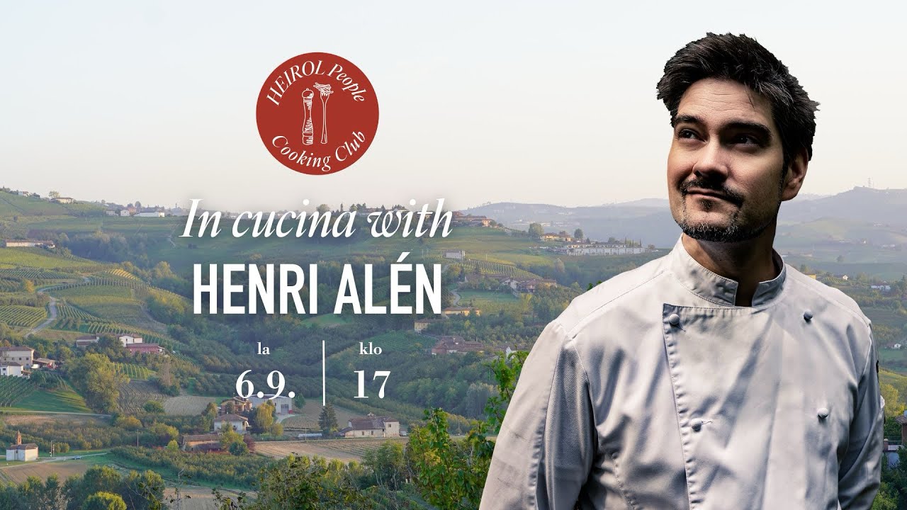 Henri Alén x COOKING CLUB Live-lähetys! - YouTube