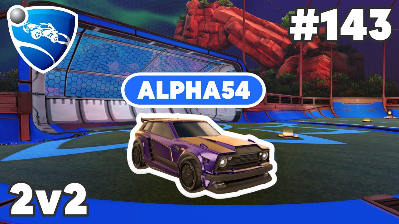 Alpha54 Ranked 2v2 PRO Replay #143 - Rocket League Replays - YouTube