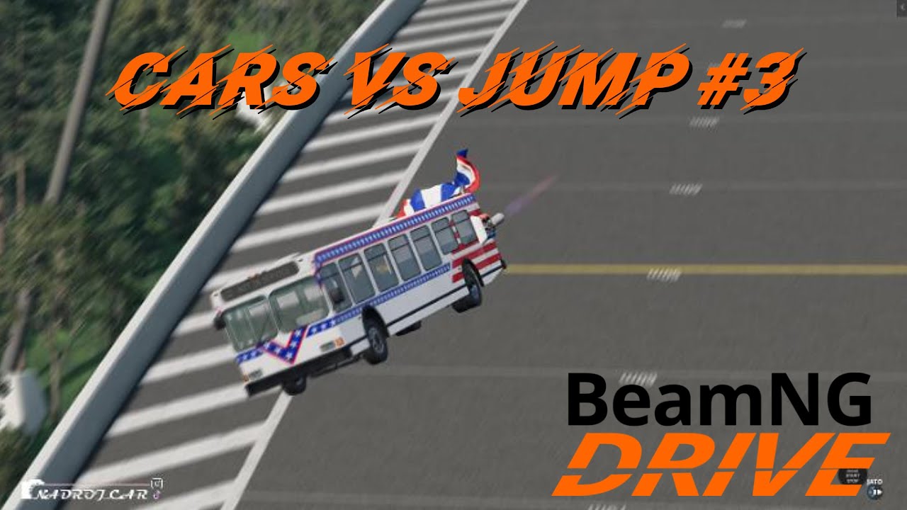 Car VS Jump #3 - BeamNg Drive - YouTube