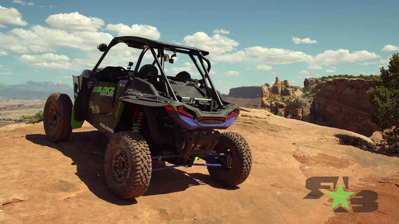 Rock Crawling in Moab with the RZR Turbo S - YouTube
