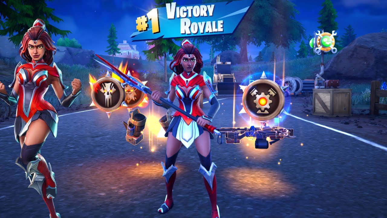 VALOR VS ALL MEDALLIONS & ALL MYTHICS challenge in fortnite - YouTube