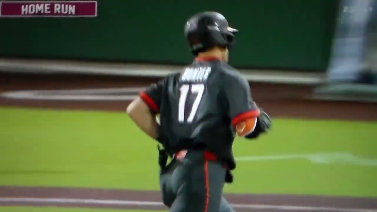 Virginia Tech baseball's Cade Hunter hits home run vs. Liberty - YouTube