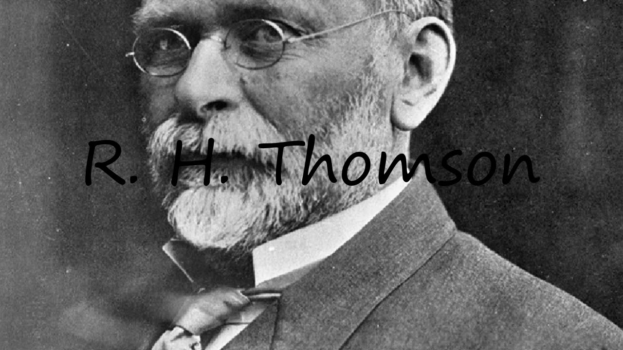 How to Pronounce R. H. Thomson? - YouTube