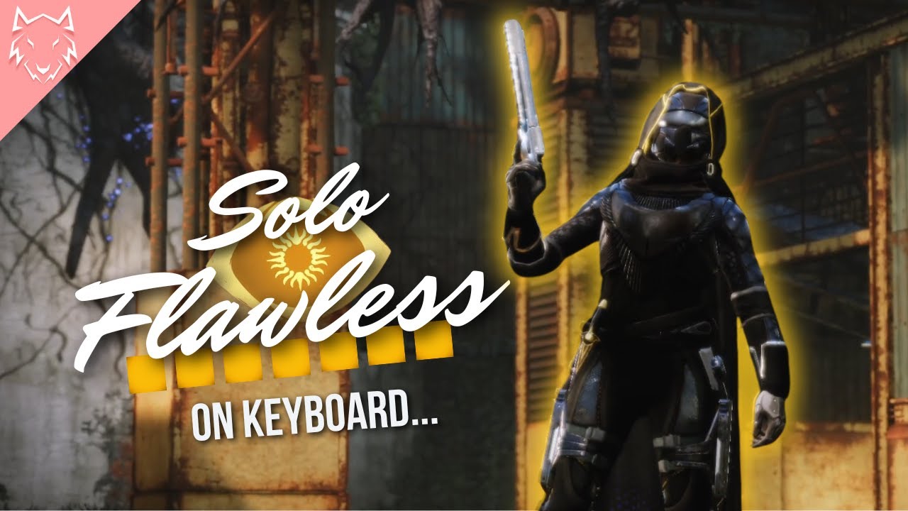 My First SOLO Flawless On Keyboard and Mouse... | Destiny 2 Trials of ...