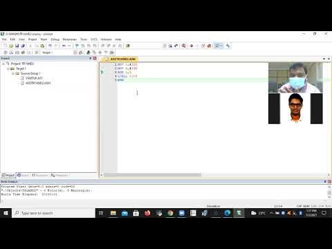 8051-ARITHMETIC AND TIMER OPERATIONS USING KEIL - YouTube