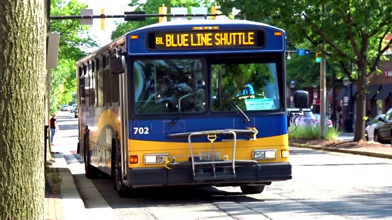 DASH Alexandria Transit Company 2005 Gillig Phantom #702 - YouTube