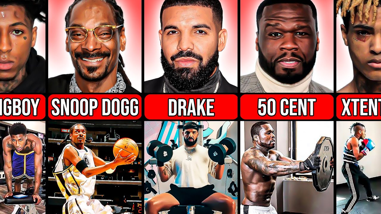 Famous Rappers Workout Routines - YouTube