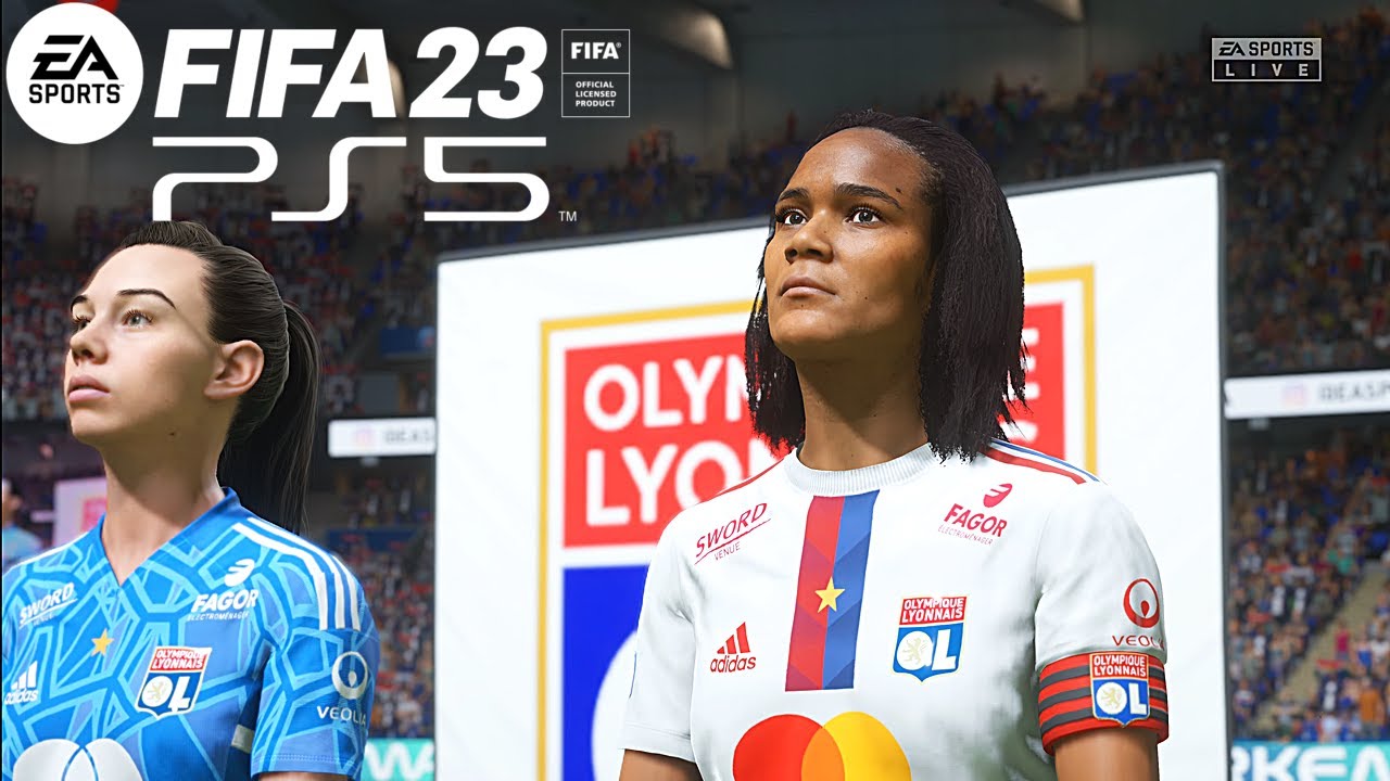 PSG vs OL (FEMMES) FIFA 23 PS5 Gameplay 4K HDR - YouTube