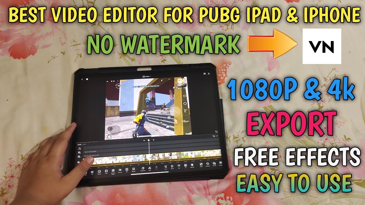 BEST EDITOR FOR PUBG MOBILE || Editor for ipad iphone All ios devices ...
