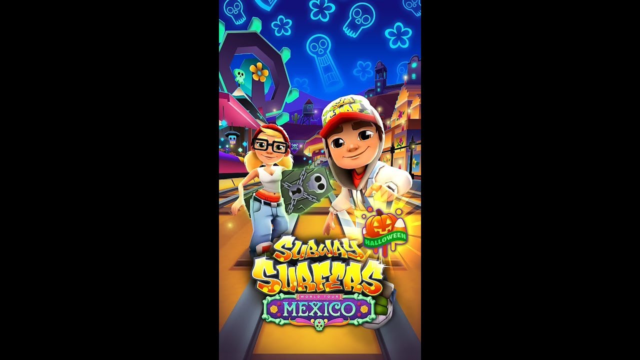 Subway Surfers MEXICO Tour Gameplay on my iPhone - YouTube