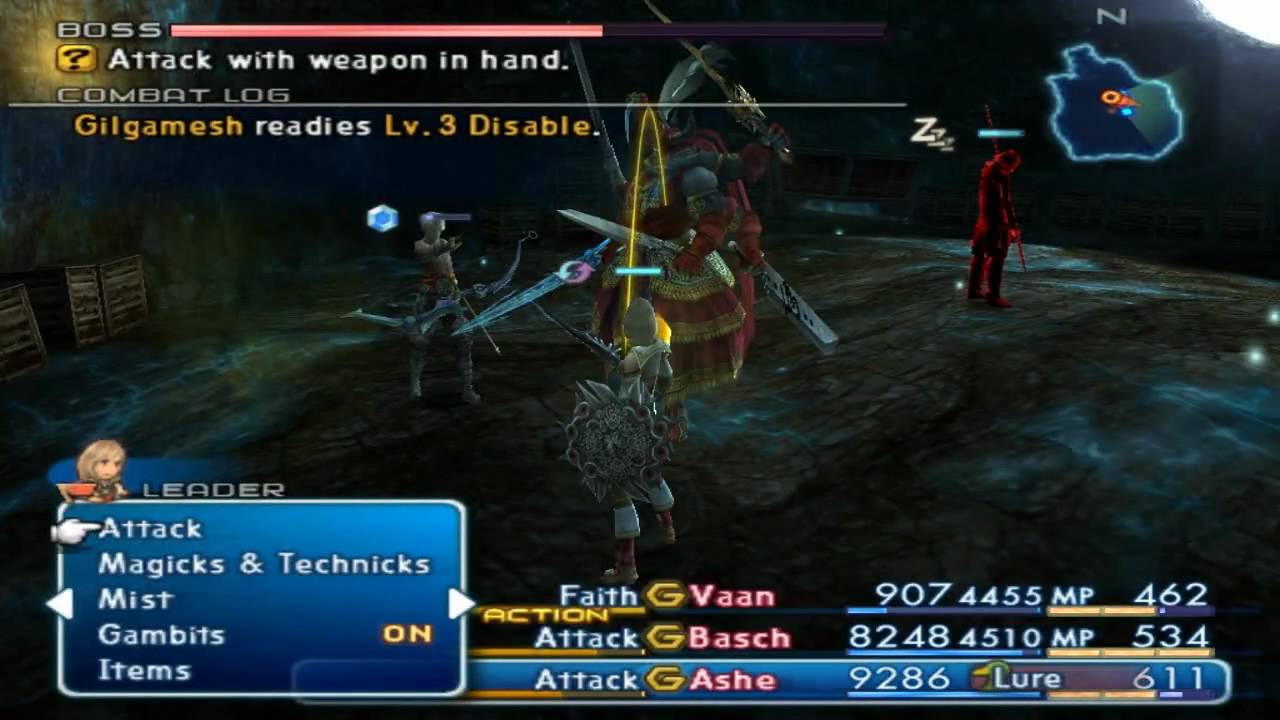 Final Fantasy XII HD Walkthrough Part 101 Gilgamesh - YouTube