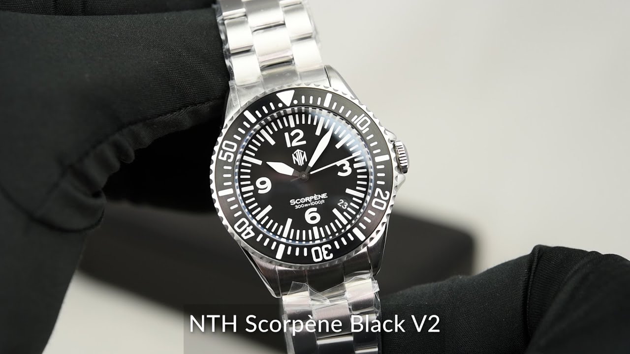 NTH Scorpène Black V2 - YouTube