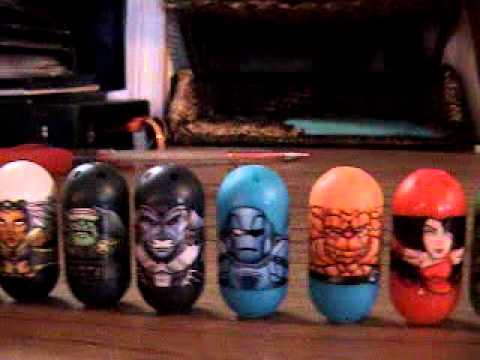 Marvel Universe Mighty Beanz Collection and Collector Case - YouTube
