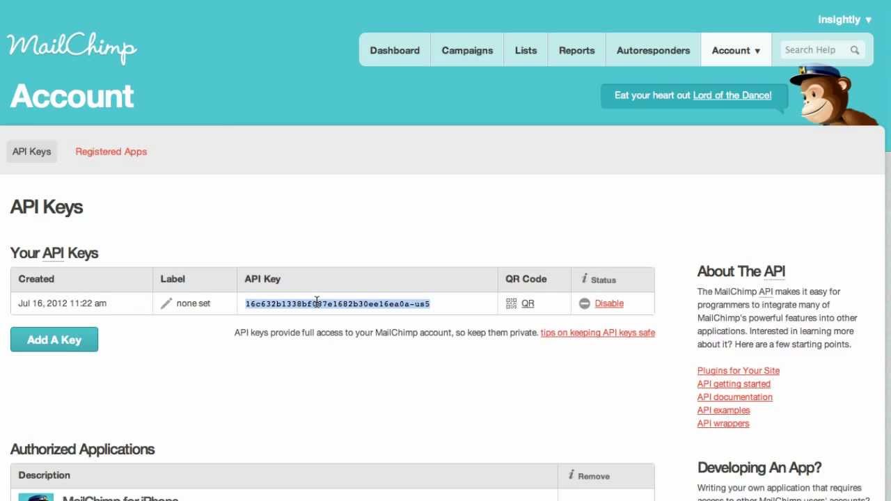 Insightly MailChimp Integration - YouTube