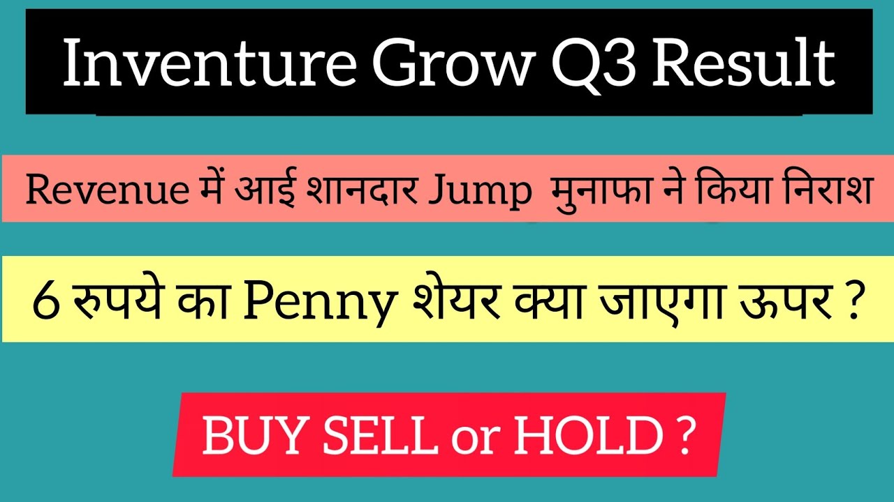 Inventure Grow Q3 Result || Inventure Grow Share Result || Inventure ...