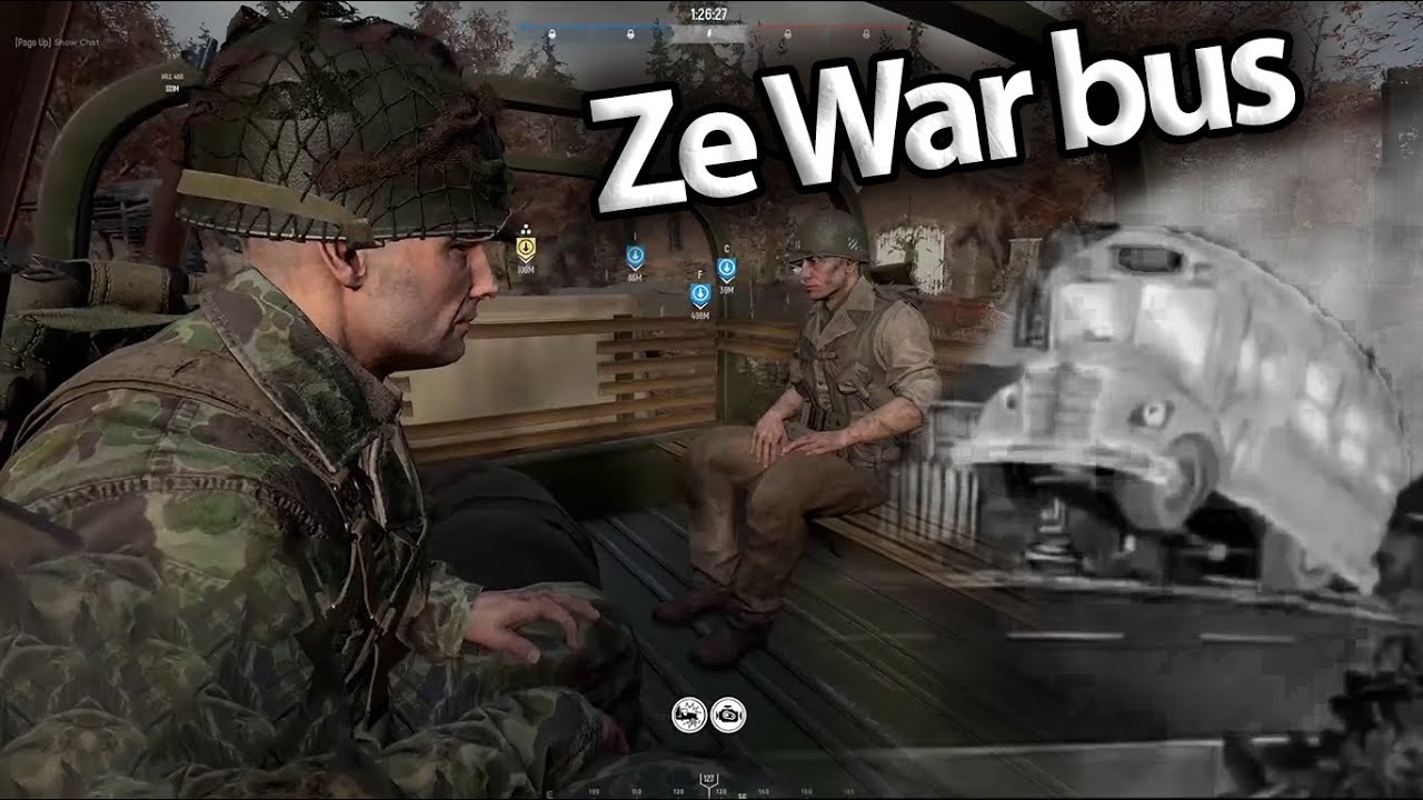 War bus adventures - Hell let loose - YouTube