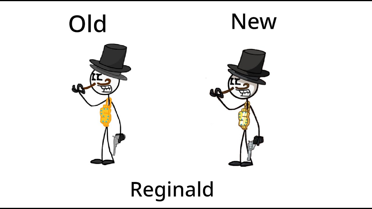 Henry Stickmin Character Design Evolution Old Vs New - YouTube