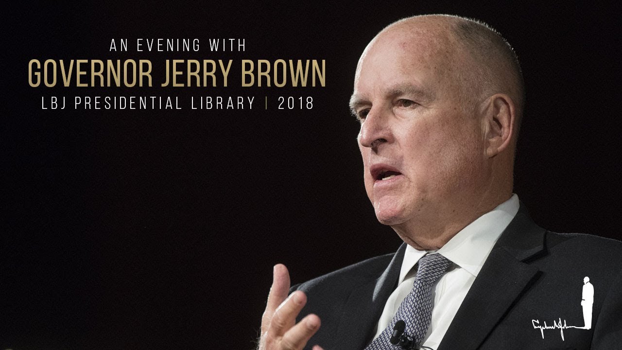 An Evening With Governor Jerry Brown - YouTube