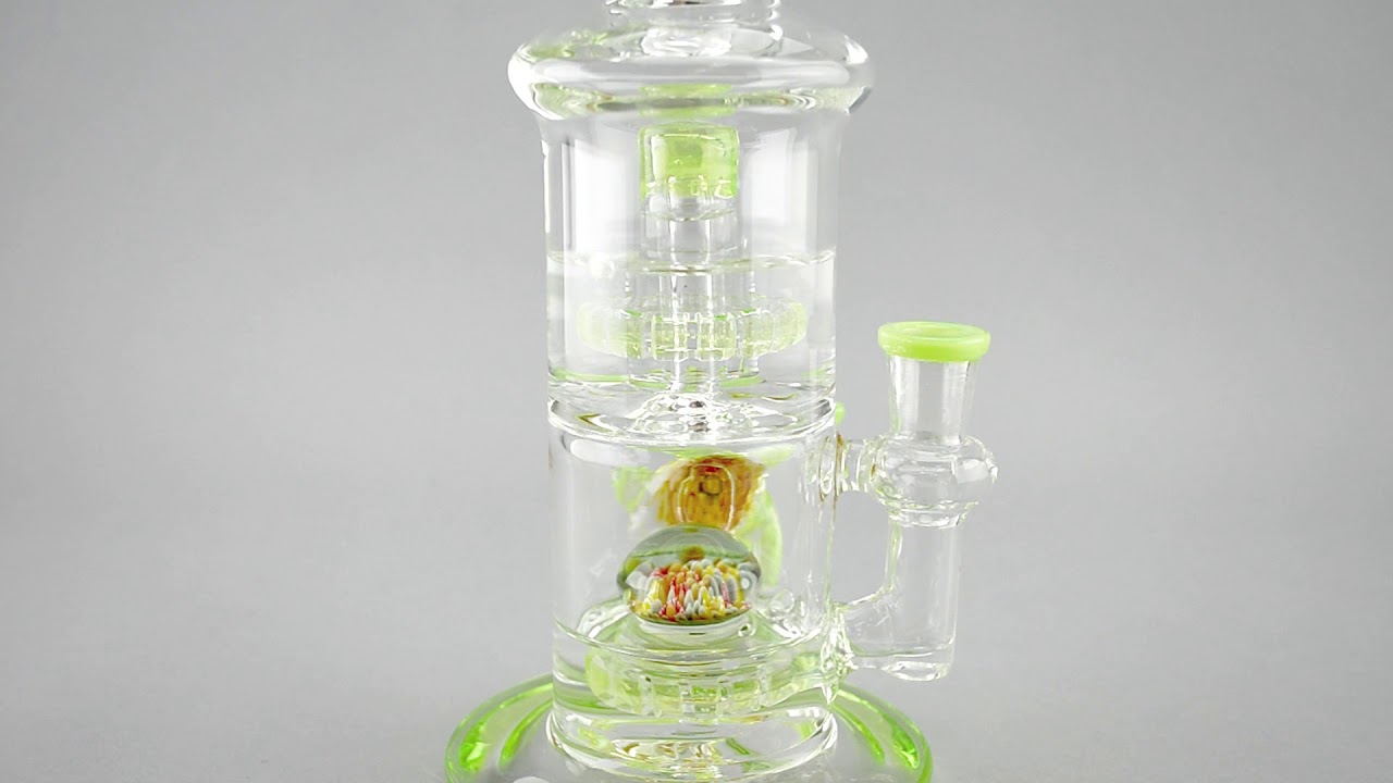 Cheech Glass Double Chamber Sea Turtle Bong - YouTube