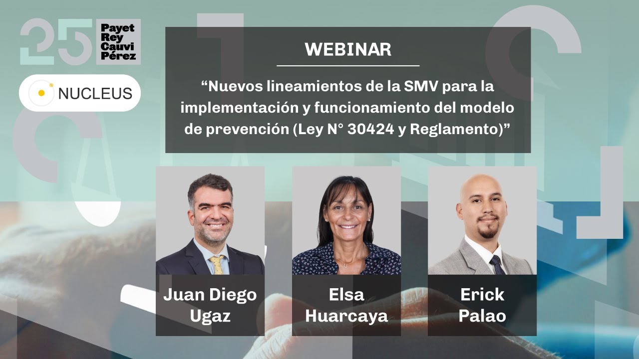 Webinar: "Lineamientos de la SMV para la implementación y ...