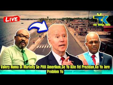 Valery Numa Di Ameriken Gen Prop Problèm Li Ak Michel Martelly,Paske Se Yo Kite Fèl Prezidan,Yo ...