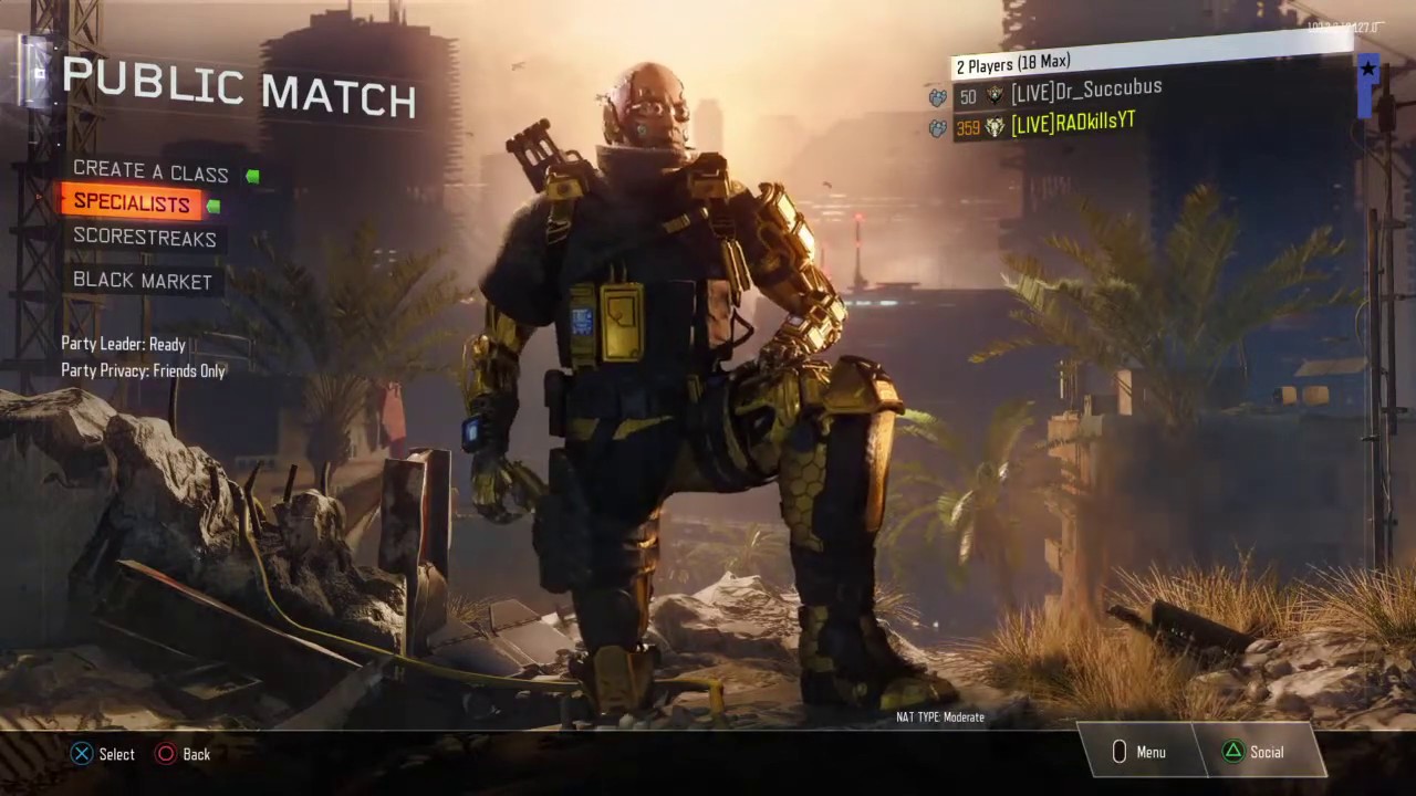 BO3 COD Multiplayer PS4 *LIVE* - YouTube