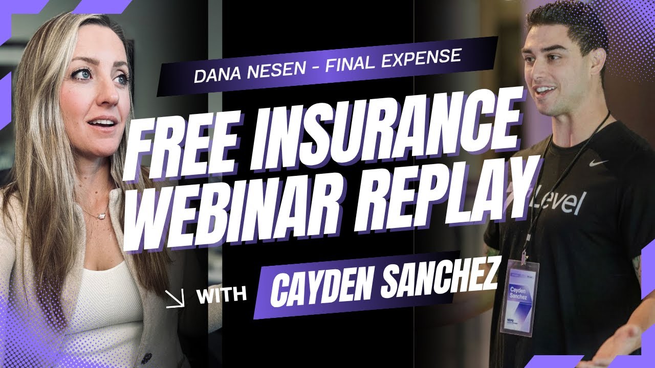 Level Up Your Life Insurance Sales | FREE Training Replay with Cayden ...