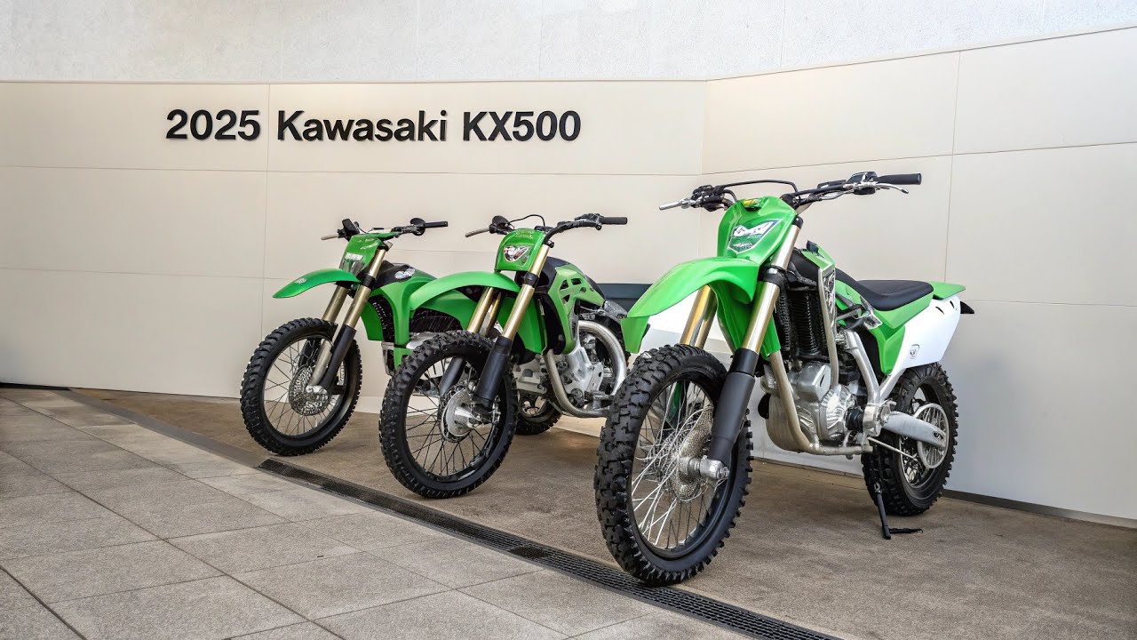 New 2025 Kawasaki KX500 finally Launched.!!! - YouTube