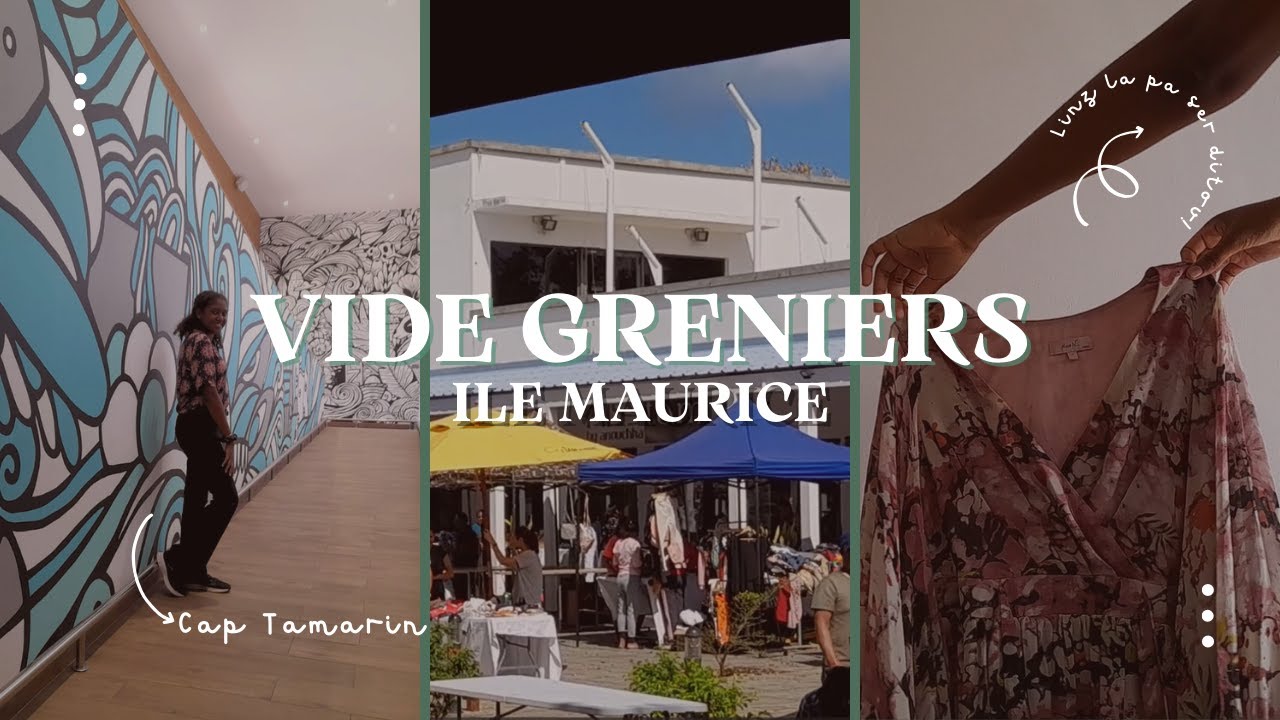 Mini VLOG VIDE GRENIER à L'Ile Maurice - YouTube