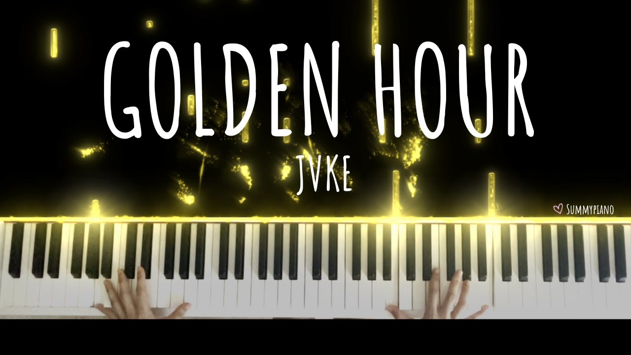 Golden Hour - JVKE (Piano Tutorial) - YouTube