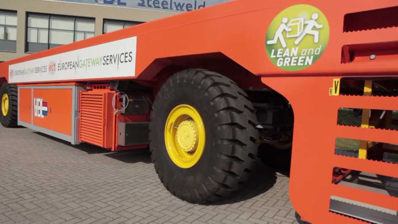 VDL Containersystemen ontwikkelt AGV bij ECT - YouTube