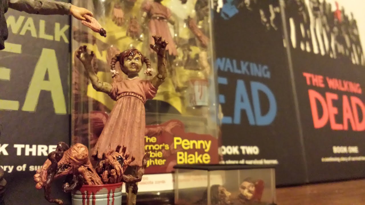 The walking dead comic series 2/ Penny Blake zombie action figure - YouTube
