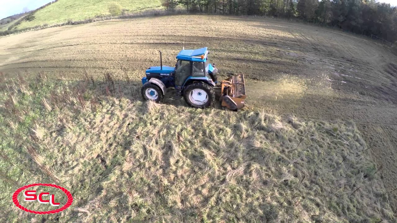 Spence Contracts - Mulching Second Part - YouTube