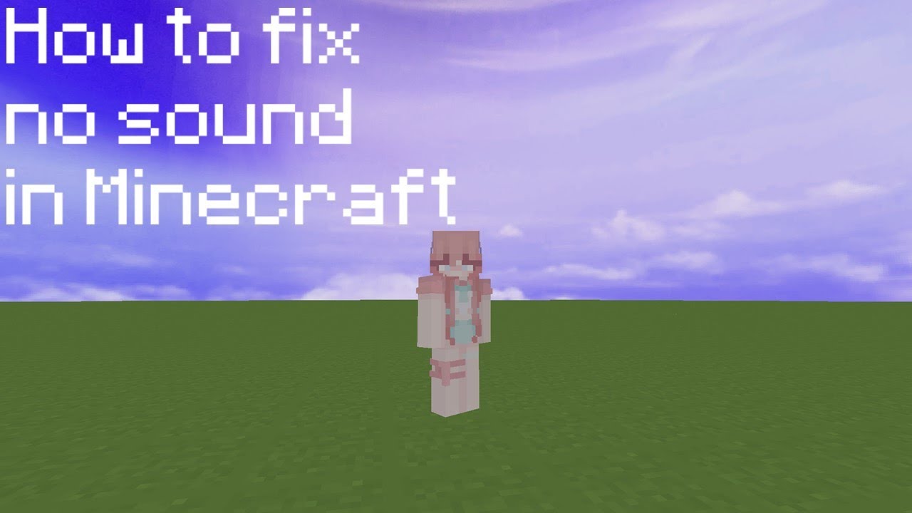 how to fix no sound in minecraft - YouTube