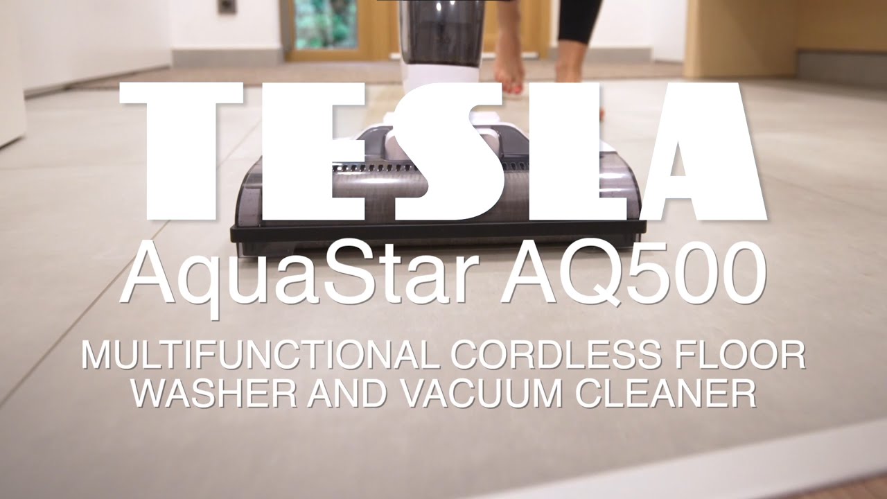 TESLA AquaStar AQ500 - multifunctional cordless floor washer and vacuum ...