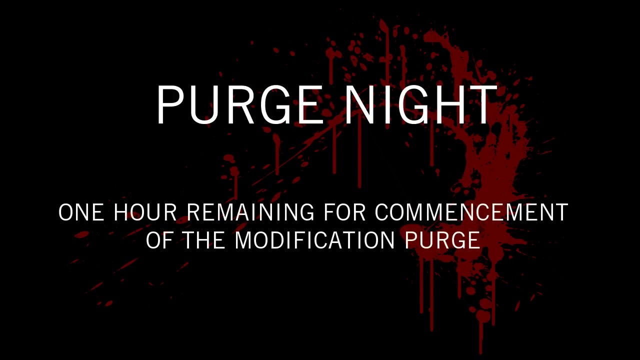 The Purge Justice ANIMATION - Purge Night Intro (Sneak Peak) - YouTube