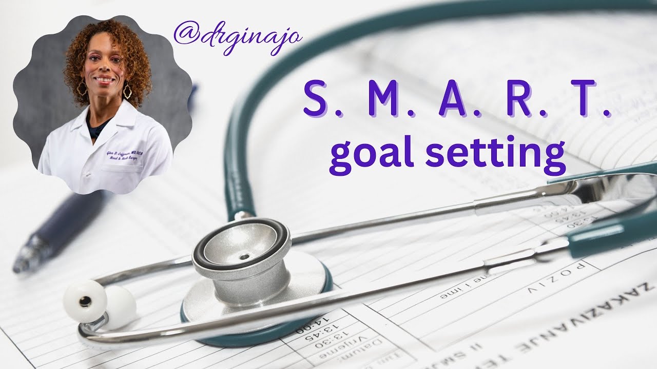 Medical Career Goal Setting: S.M.A.R.T Goal Formation - YouTube
