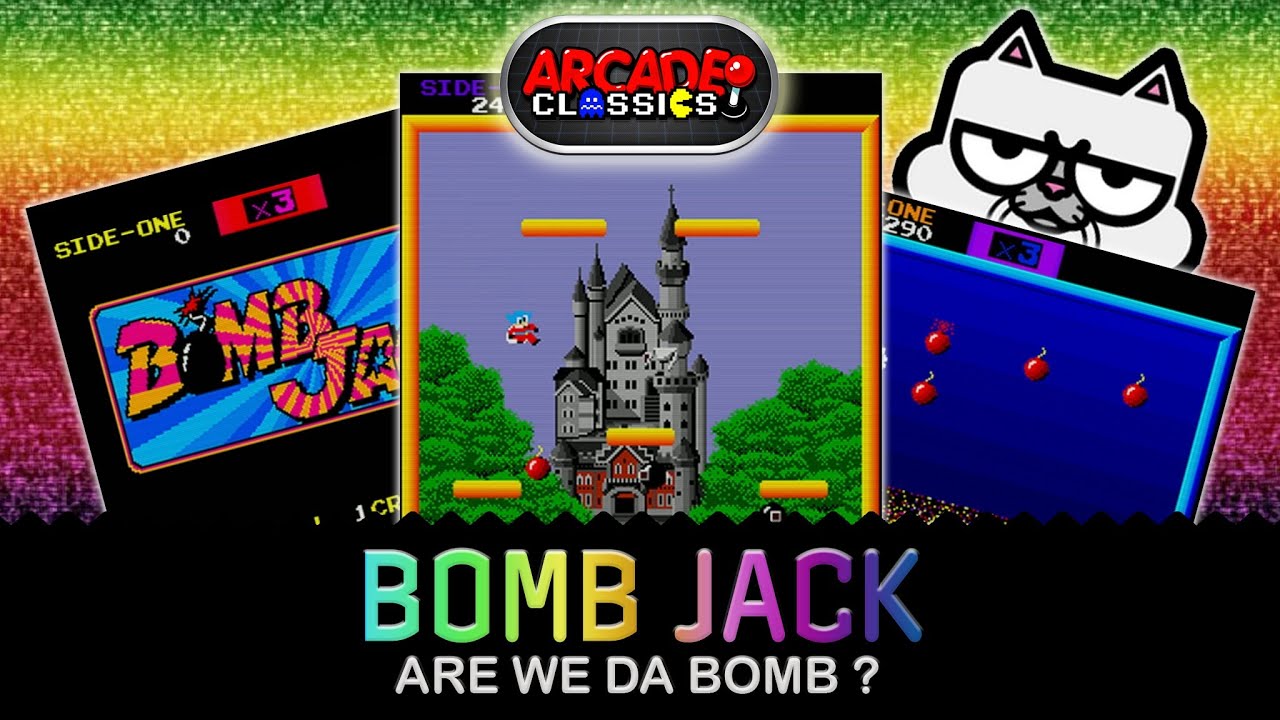 Bomb Jack - are we Da Bomb in this classic arcade game running on a ...