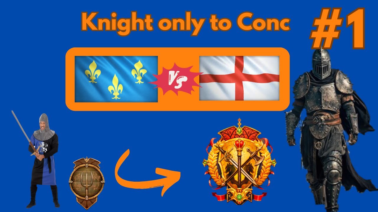 Aoe4-Knight only to conc-ep 1 - YouTube
