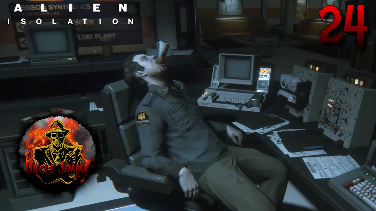 Alien: Isolation | 24: Easter-Egg-Alert - YouTube