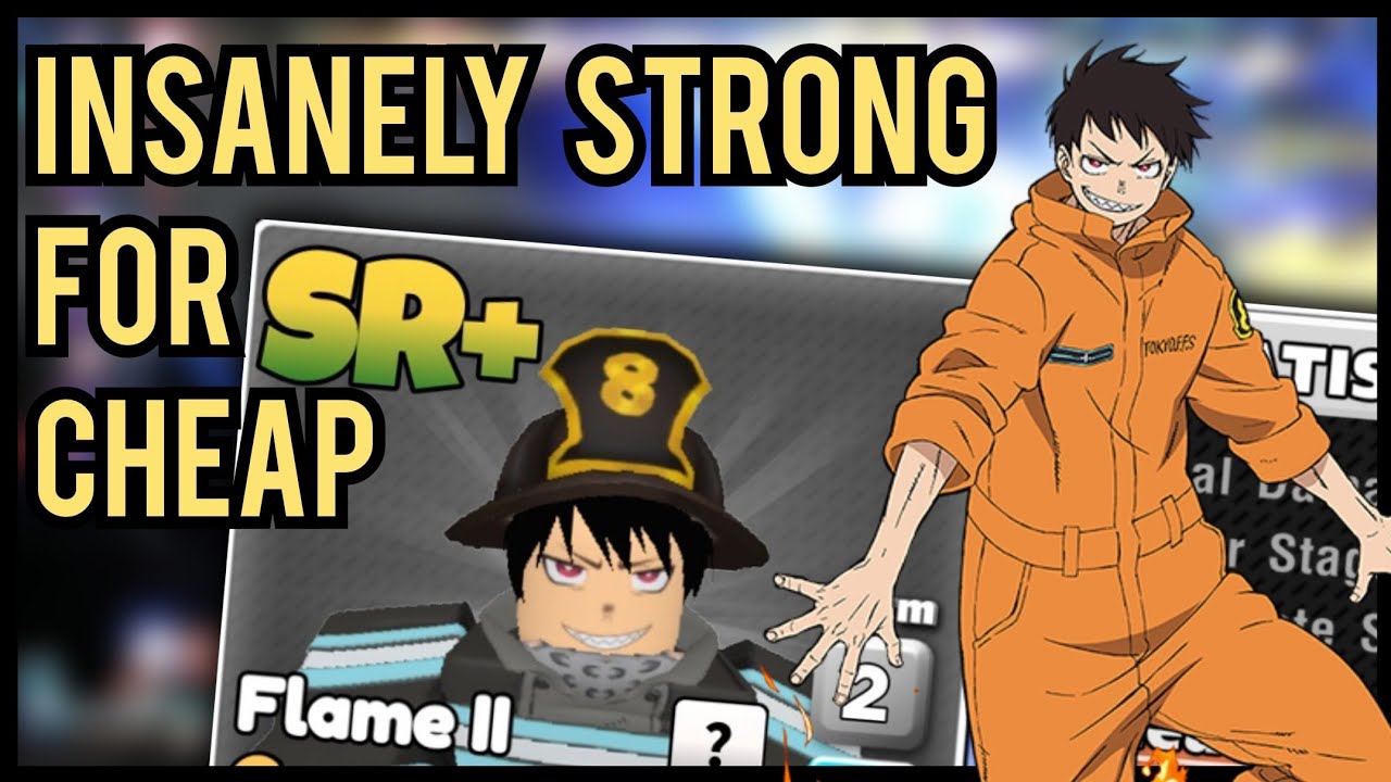 SR+ Shinra is a META Flame Unit in Anime World Tower Defense - YouTube