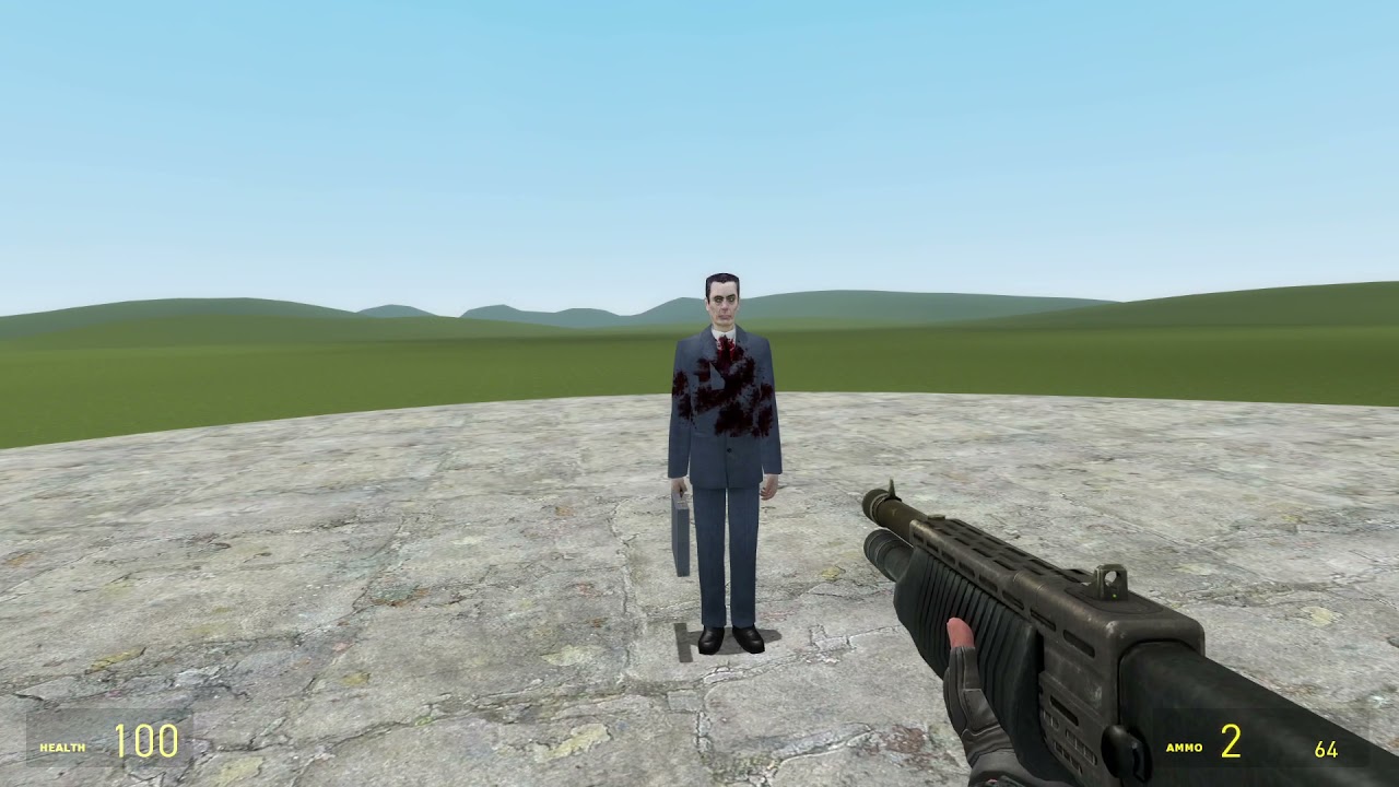 GMod - Broken Blood Particles Bug - YouTube