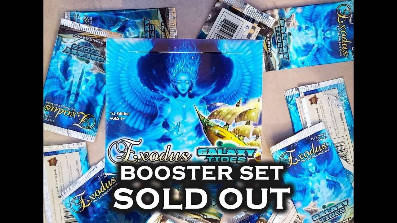 Galaxy Tides SOLD OUT ― THANK YOU! ― Exodus TCG - YouTube
