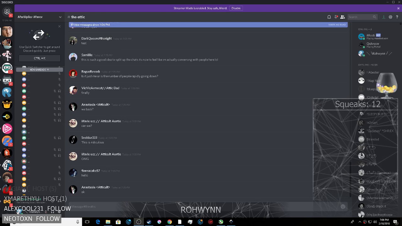 Screaming Room (Markipliers Discord) - YouTube