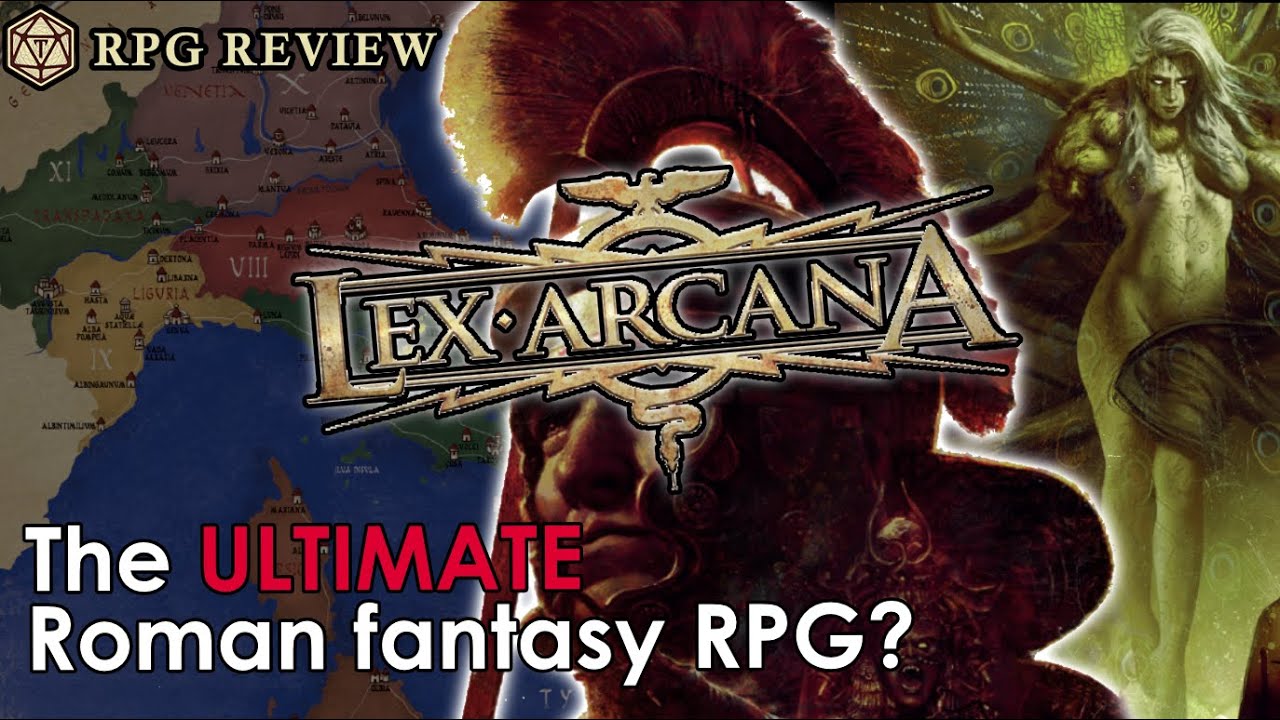Lex Arcana delivers ancient Rome like no other RPG - RPG Review - YouTube