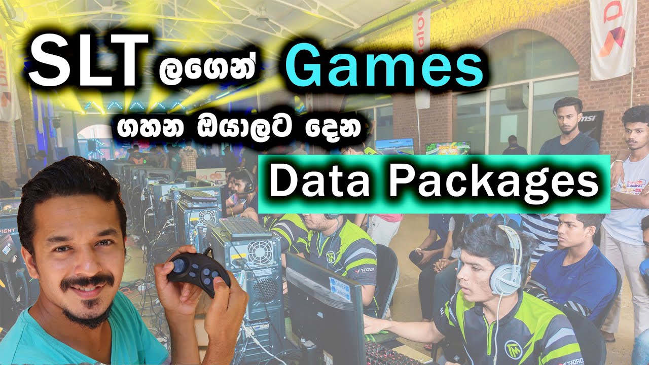 SLT Gaming Bundle Data Packages Sinhala | SLT 4G Fiber Megaline Gaming ...