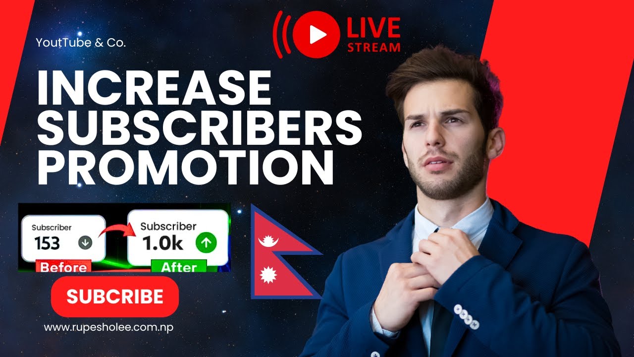 Live 🔴↗️ Increase Your Subscribers YouTube Channel Promotion. # ...